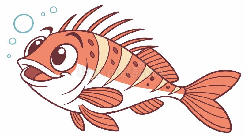 Bocaccio Rockfish Fish Sublime Dancing Bank Vector Stock Vector ...