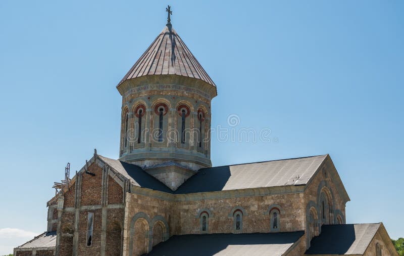 Bodbe Monastery stock photo. Image of nino, georgian - 61272992