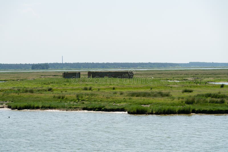 German Bodden landscape stock photo. Image of nature - 141930162