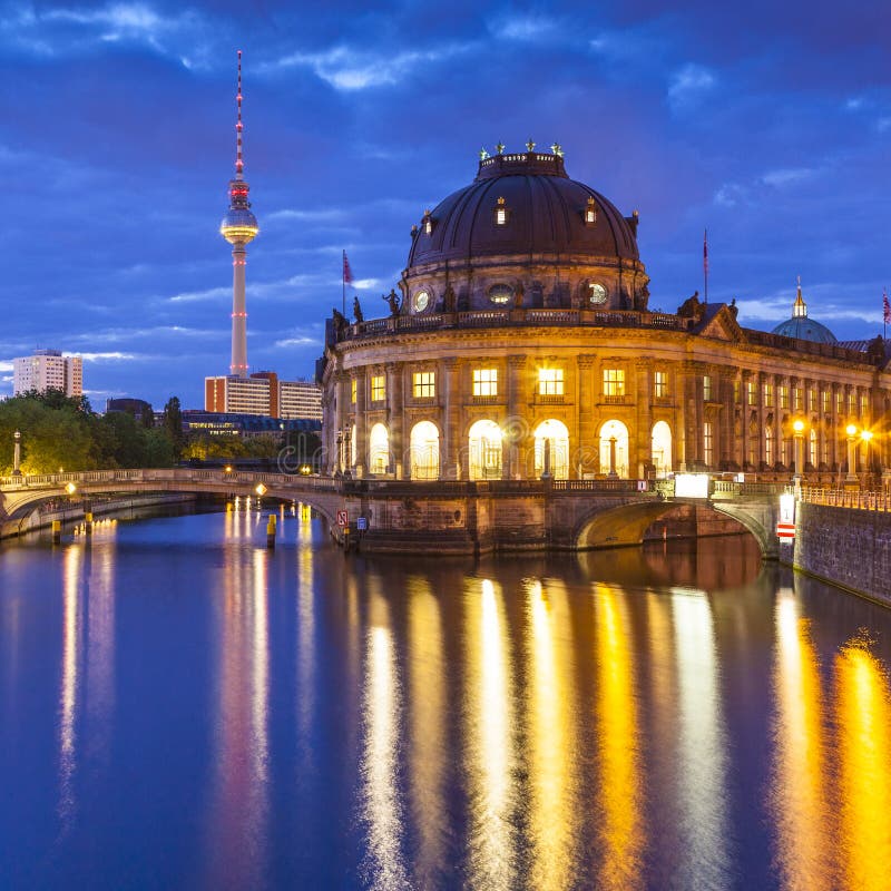 Bode Museum, Berlin, Germany Stock Photo - Image of cityscape, landmark ...