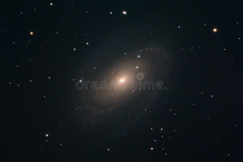 Bode`s Galaxy Messier 81 stock illustration. Illustration of space ...