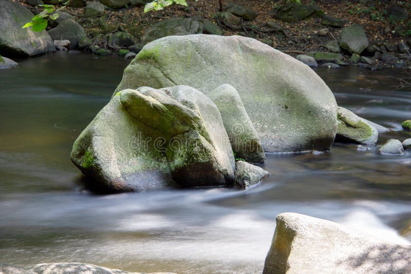 The Bode Valley in the Harz Mountains Was Photographed with a Tripod ...