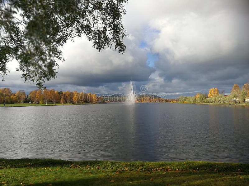 Boden stock image. Image of sweden, lake, town, boden - 75372919