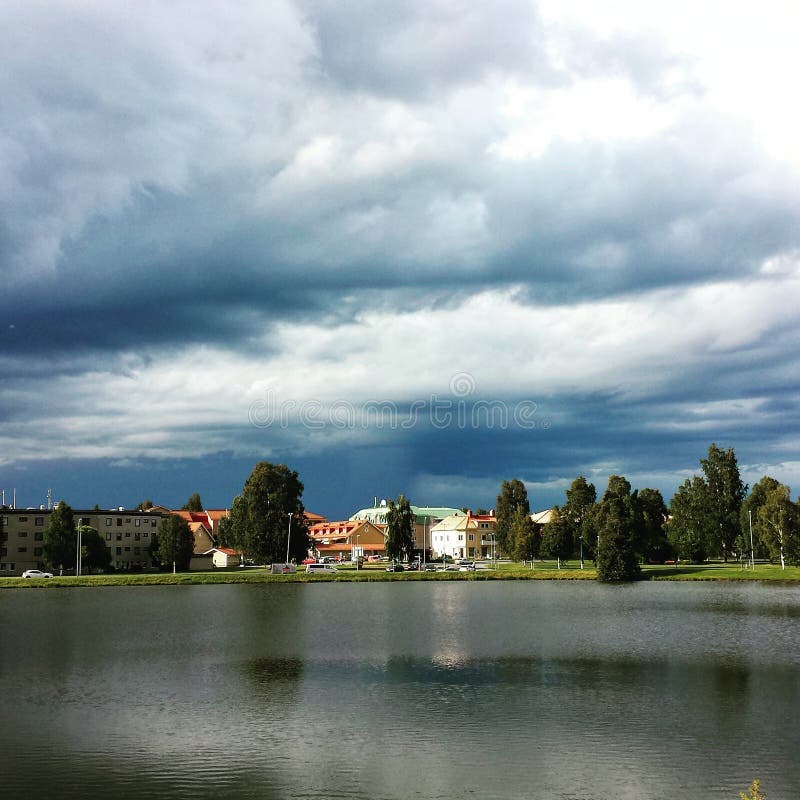 Boden stock image. Image of sweden, lake, town, boden - 75372919