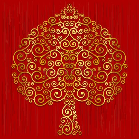 Bodhi Drawing Tree Stock Illustrations – 174 Bodhi Drawing Tree Stock ...