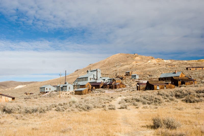 Bodie ghost town stock image. Image of rundown, panorama - 91122329