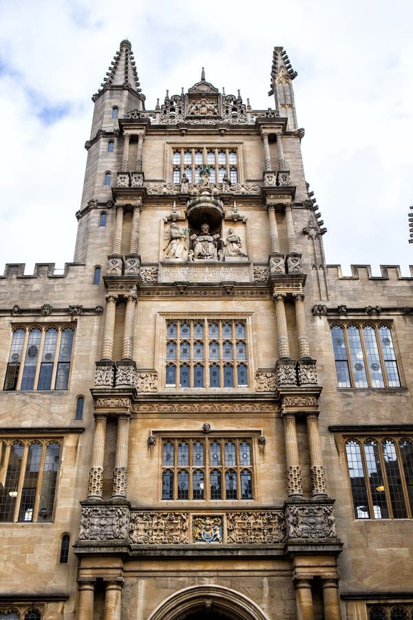 Bodleian Libraries, Oxford stock photo. Image of building - 274427840