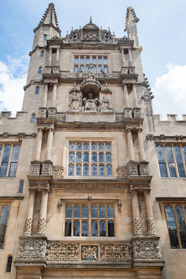 Bodleian Library Oxford England Stock Image - Image of english, tourism ...