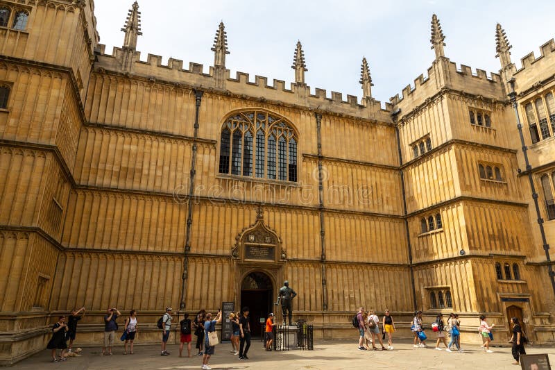 Bodleian Library - Oxford Main Science Library in Oxford, UK Editorial ...