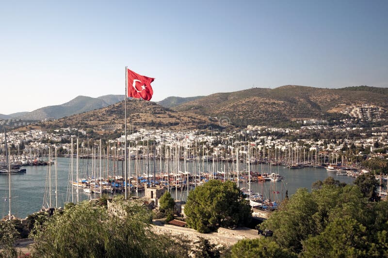 Bodrum stock photo. Image of summer, coast, berthing - 11284478