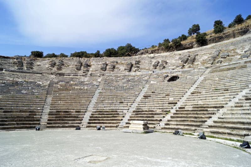 Bodrum amphitheatre stock image. Image of roman, historical - 53032307