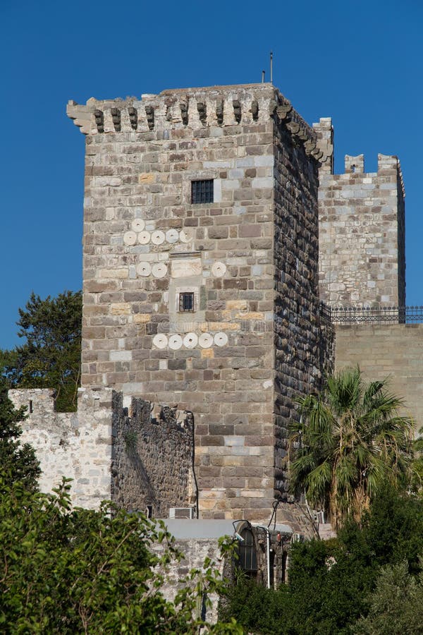 Bodrum Castle stock image. Image of tower, landmark, stonewall - 44290313