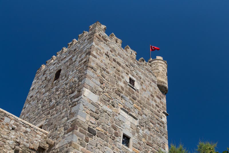 Bodrum Castle stock photo. Image of fortification, petronium - 44535156