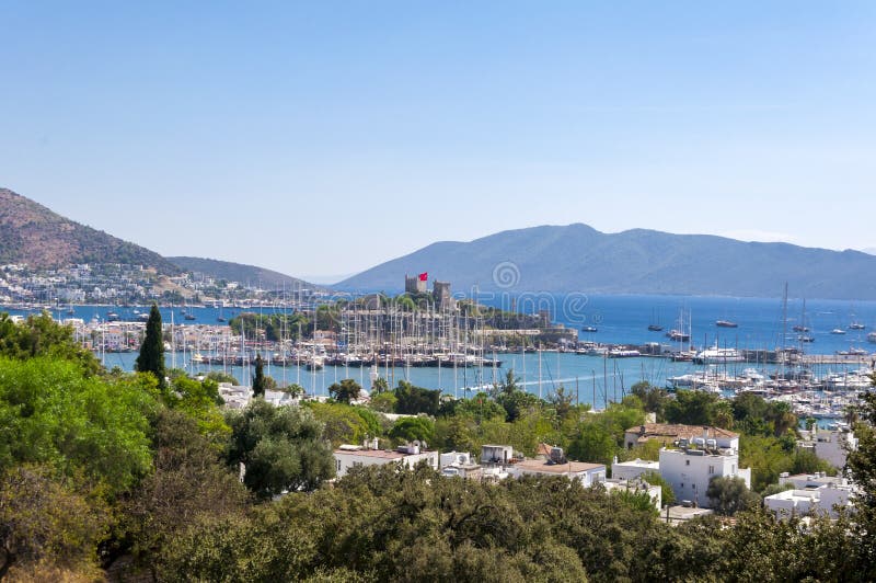 Bodrum, Turkey stock photo. Image of destination, famous - 70323794