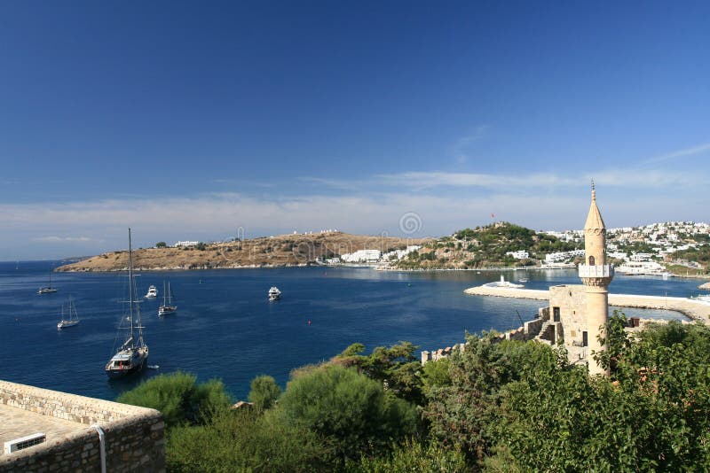 Bodrum, Turquía foto de archivo. Imagen de naves, ciudad - 16252256