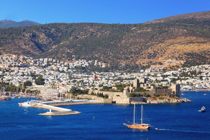 Bodrum, Turquia imagem de stock. Imagem de egeu, navio - 20527719