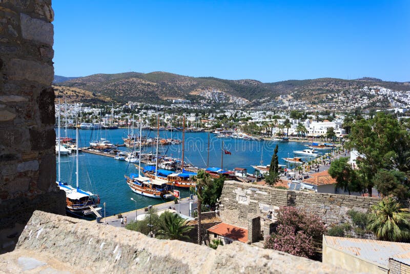 Bodrum, Turquia imagem de stock. Imagem de egeu, navio - 20527719