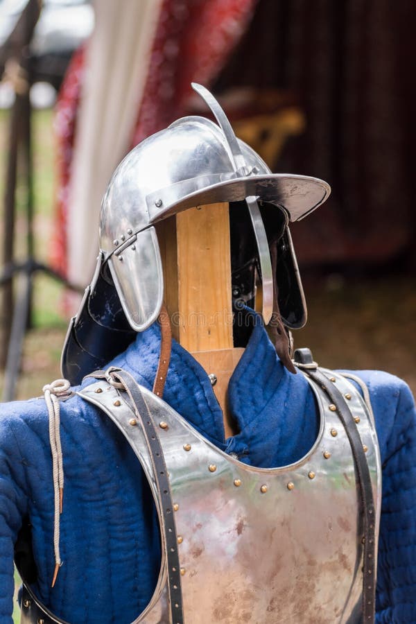 Body armor elements stock photo. Image of medieval, model - 112506294