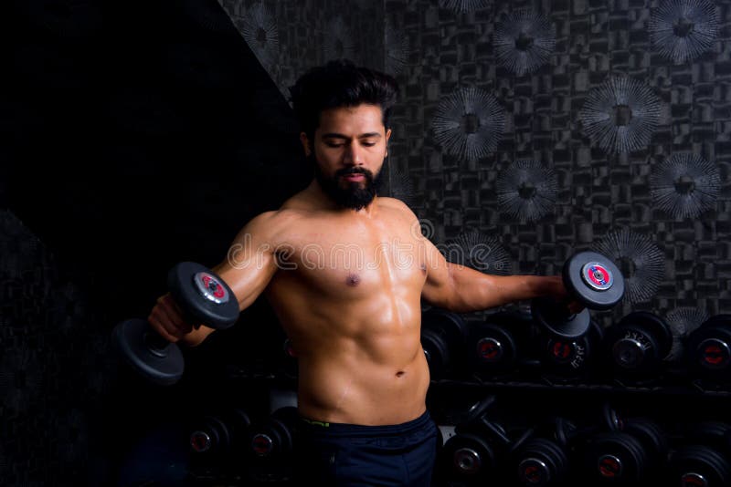 Body Builder stock photo. Image of beared, model, muscles - 65802976