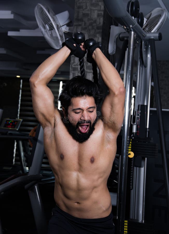 Body Builder stock image. Image of beared, trainer, physical - 65805109