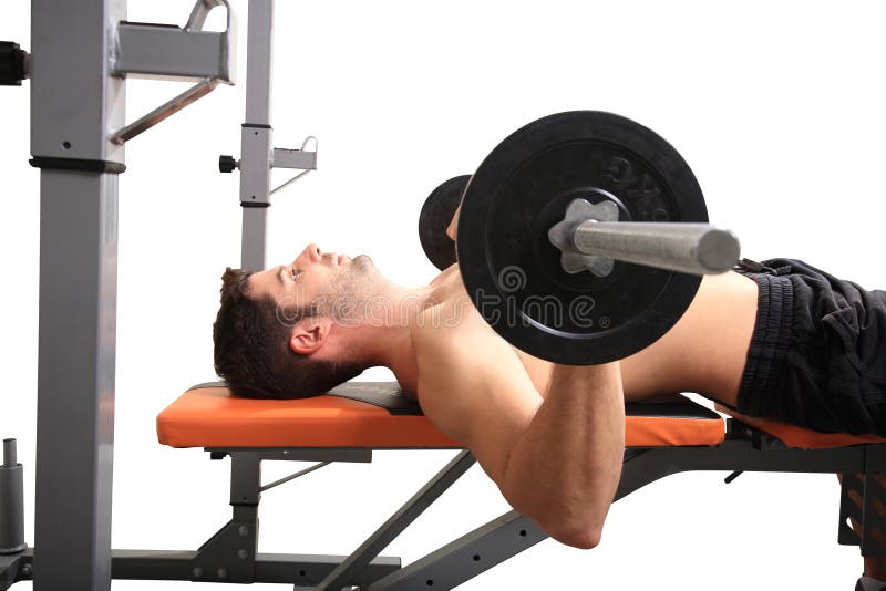 Crossfit Man Tired Relaxed after Workout Stock Image - Image of body ...