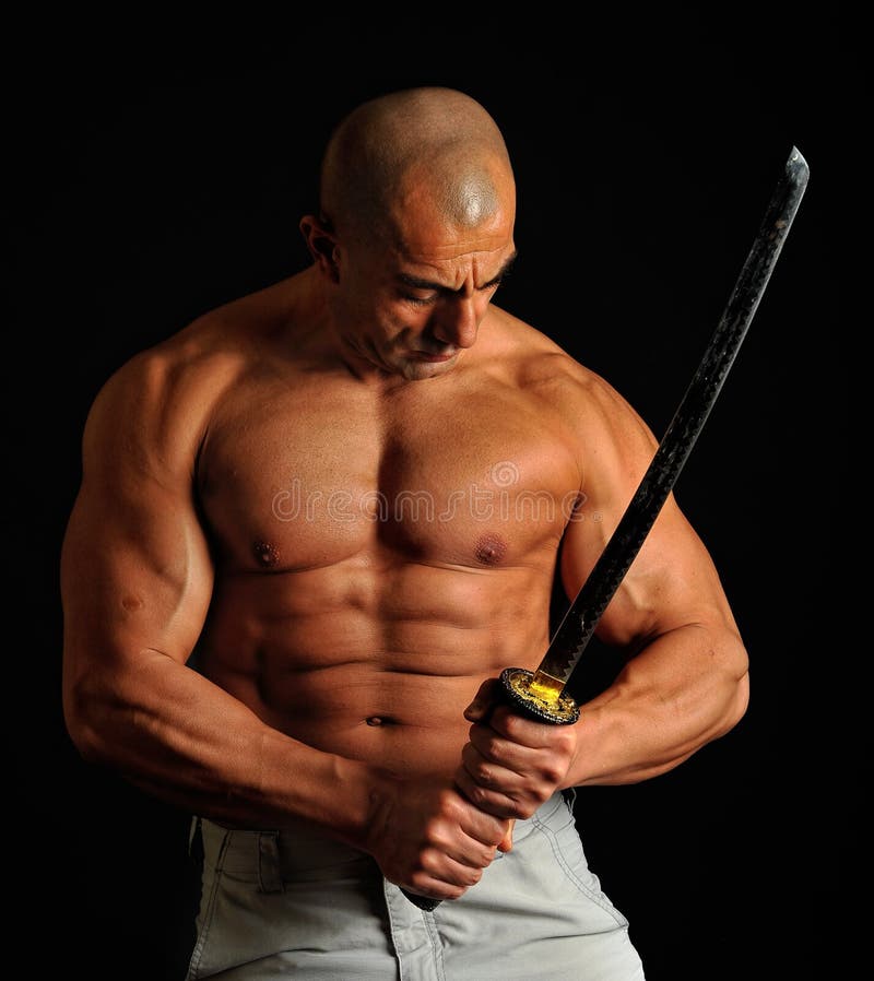 Body Building , Extreme Muscle Man Stock Image - Image of lifting ...