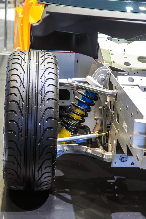 Body of a car and wheel stock photo. Image of assembly - 37546130