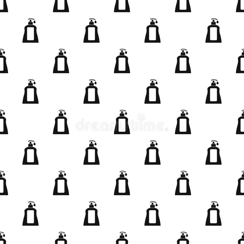 Body Care Lotion Pattern Vector Stock Vector - Illustration of plastic ...