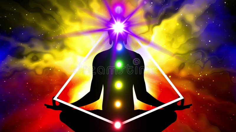 Body Chakra Balancing Meditation Stock Video - Video of complexity ...