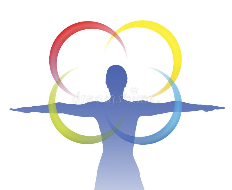 Energy body stock illustration. Illustration of digital - 18643097