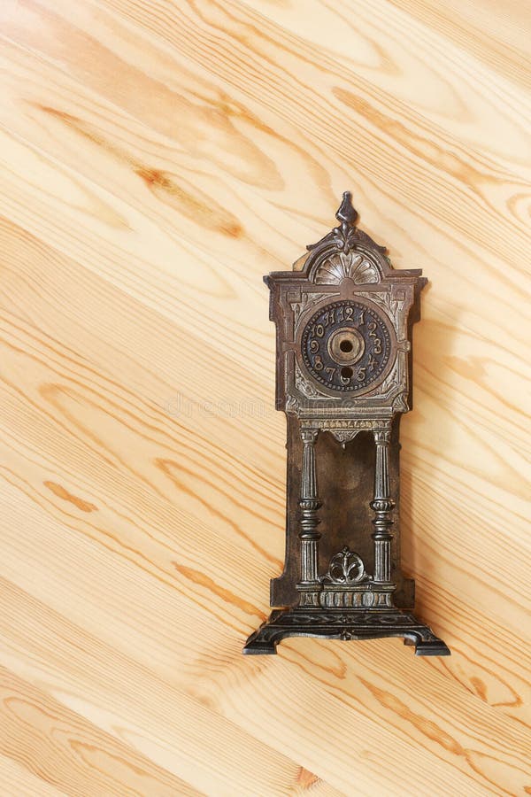 Body clock stock photo. Image of retro, wood, metallic - 25038818