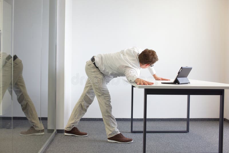 Body Exercise Durring Office Work Stock Photo - Image of factors ...