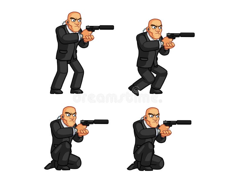Secret Agent Game Sprite stock vector. Illustration of sequence - 57356287 Secret Agent Game Sprite stock vector. Illustration of sequence - 57356287