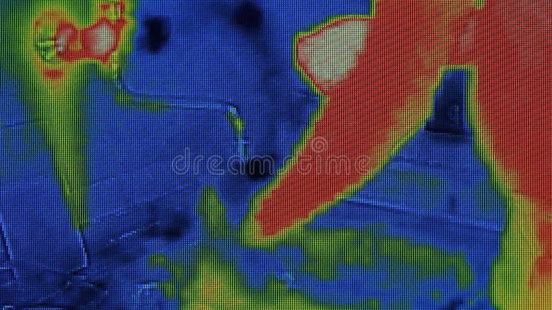 Body Heat Thermal Image stock video. Video of test, body - 56780393