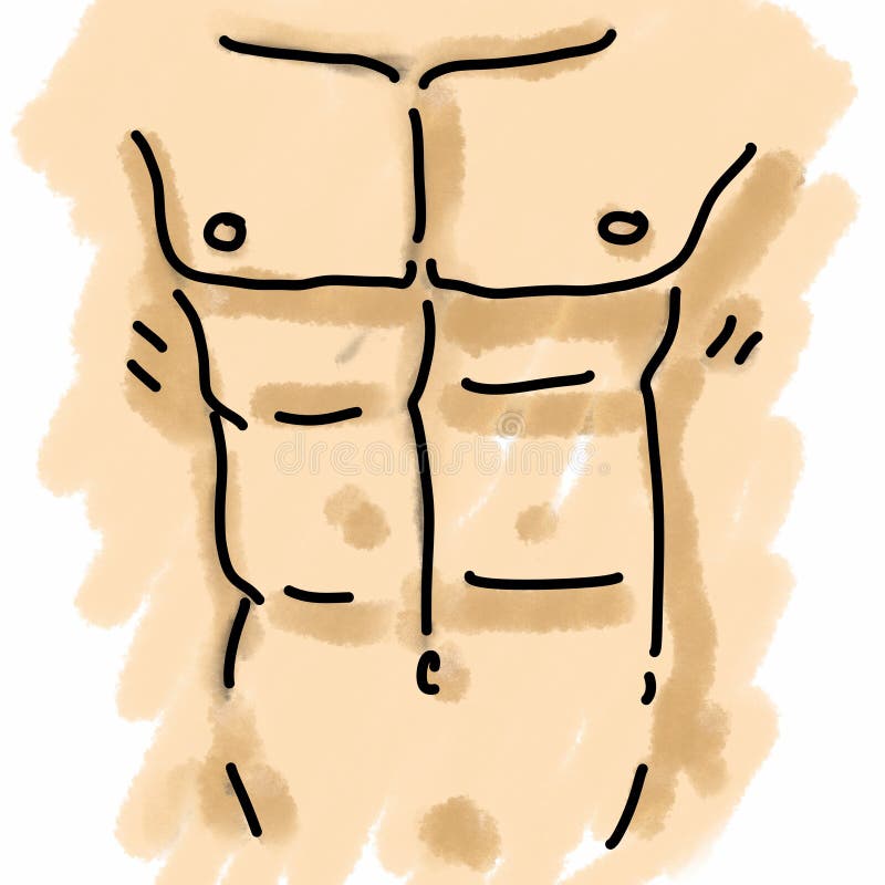 Body Man Cartoon Background Stock Illustration - Illustration of avatar ...