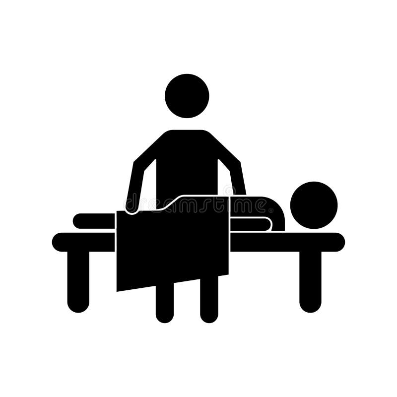 Body Massage Isolated Vector Icon Editable Special for Beauty and Spa ...