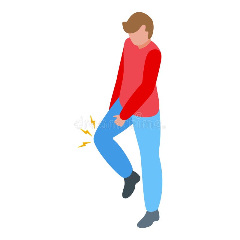 Body Problem Icon Isometric Vector. Medicinal Figure Stock Vector ...