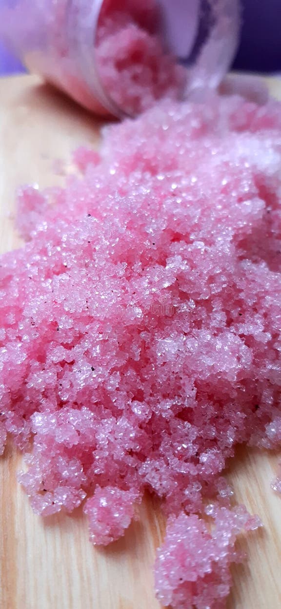 Body scrab, face salt stock image. Image of organ, dish - 218528013