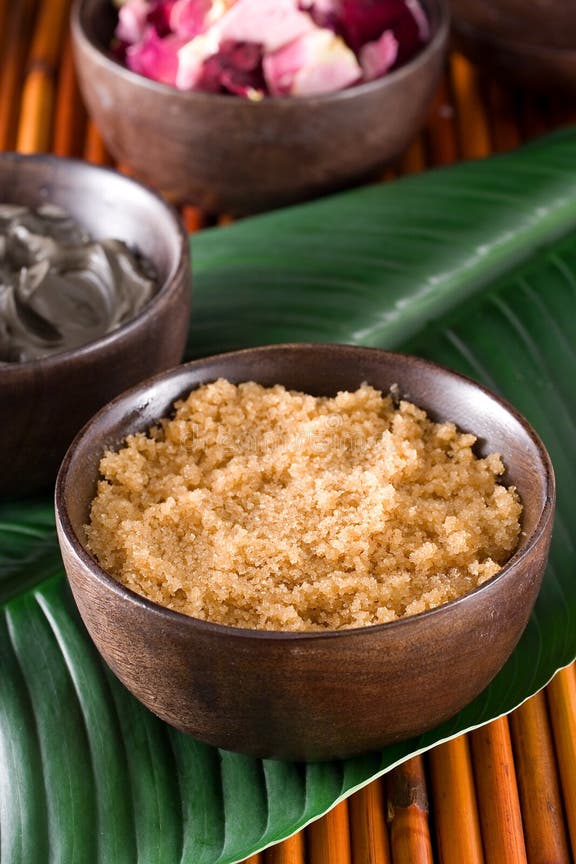 Body Scrub stock image. Image of sooth, bamboo, bowl, organic - 673863