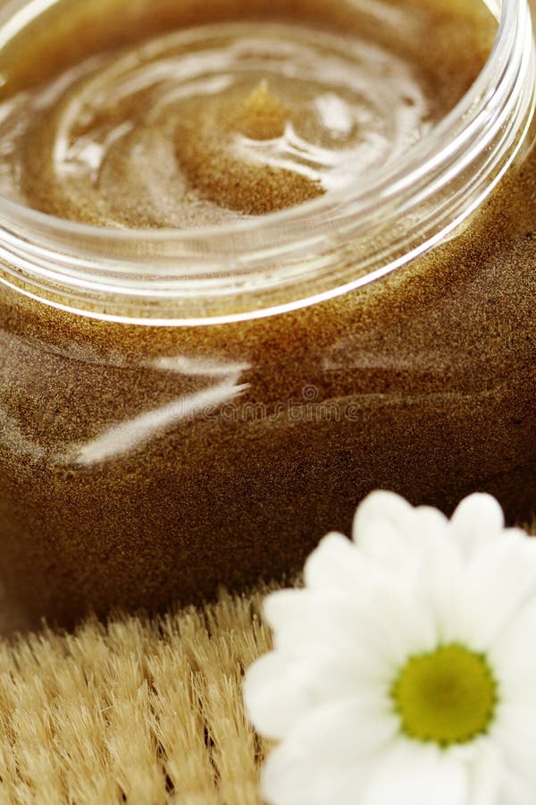 Body scrub stock photo. Image of bathroom, healthy, cream - 7608906