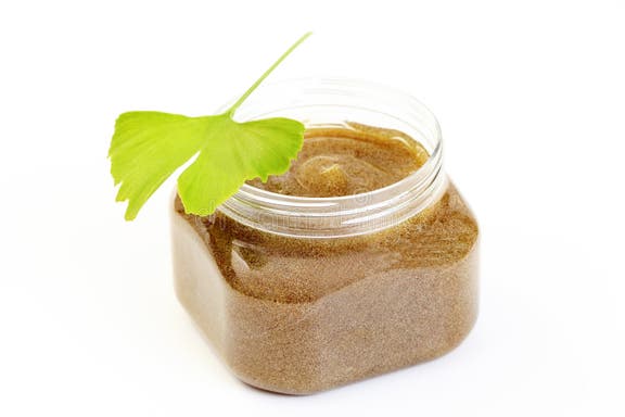 Body scrub stock photo. Image of harmony, leaves, relax - 9596512