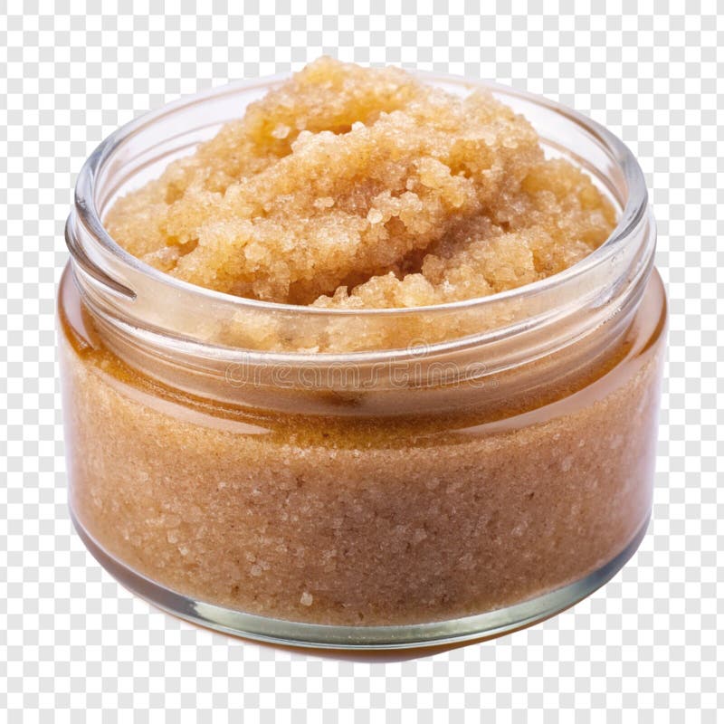 Body Scrub Isolated on Transparent Background Stock Illustration ...