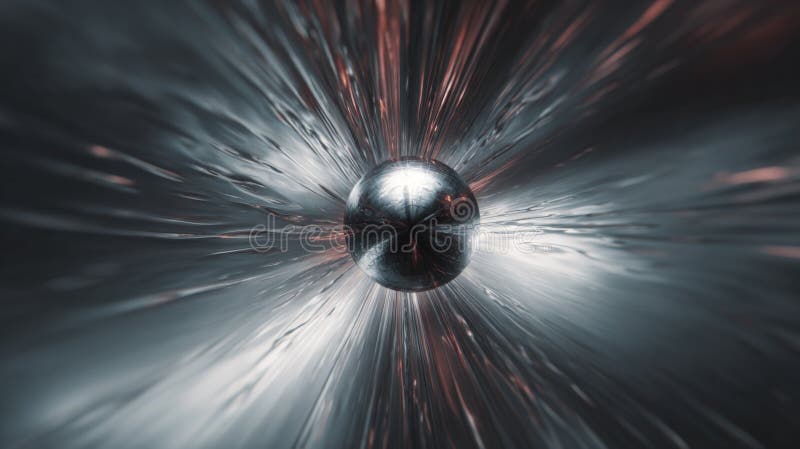 A Body is Suspended within a Metallic Cryo Sphere, Enveloped by ...