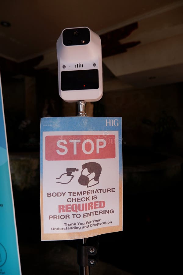 Body Temperature Check for Covid 19 Editorial Photo - Image of body ...