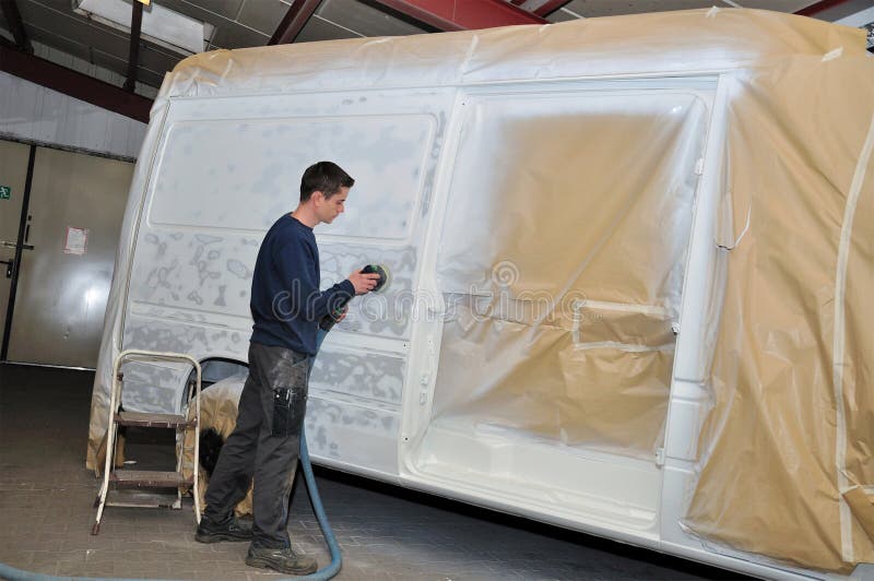 Car body work. stock photo. Image of machinery, industrial - 23139266