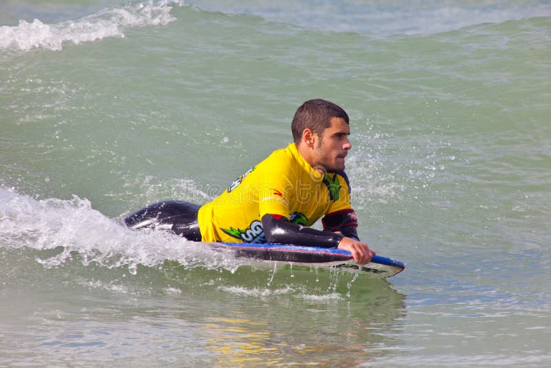 Bodyboader on 2nd Championship Impoxibol, 2011 Editorial Photo - Image ...