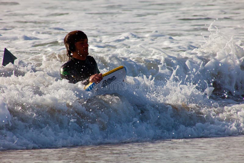 Bodyboader on 2nd Championship Impoxibol, 2011 Editorial Photography ...