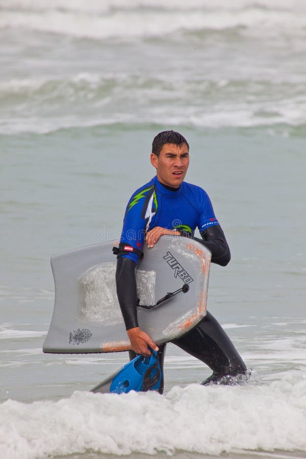 Bodyboader on 2nd Championship Impoxibol, 2011 Editorial Photography ...