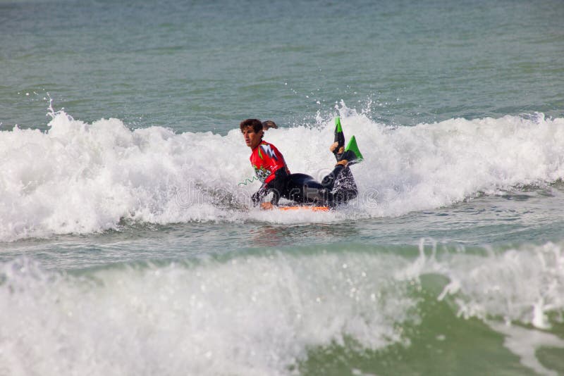 Bodyboader on 2nd Championship Impoxibol, 2011 Editorial Photo - Image ...