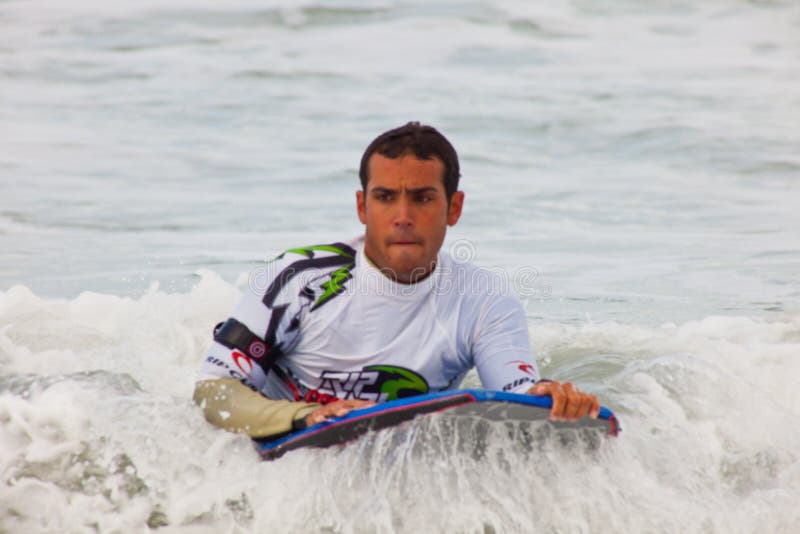 Bodyboader on 2nd Championship Impoxibol, 2011 Editorial Stock Photo ...